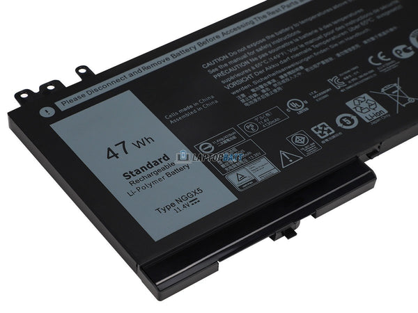 47Wh NGGX5 Battery for Dell Latitude E5270 E5470 | LaptopBatt